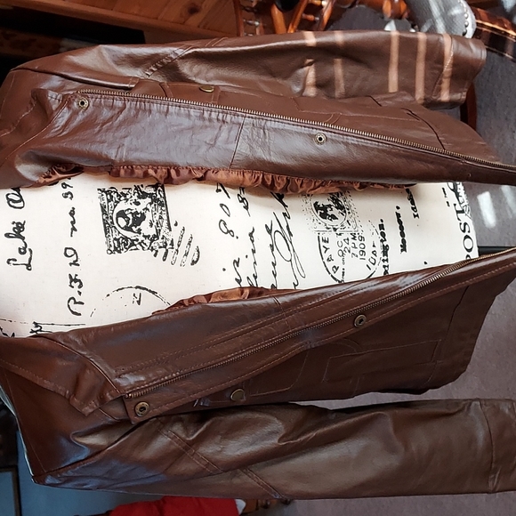 Metro | Jackets & Coats | Real Leather Jacket | Poshmark